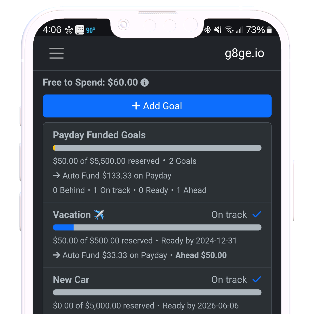 g8ge.io - Welcome to the Future of Budgeting Apps!